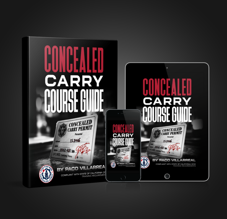 Online Concealed Carry Weapons (CCW) Permit Course – 559CCW